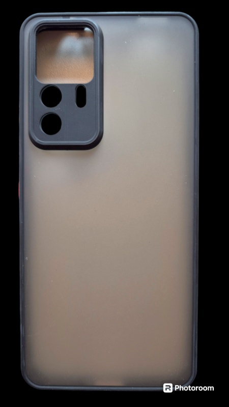 TPU maska BORDER za Xiaomi 12T 2022, Xiaomi 12 T Pro 2022 (6.67") CRNA