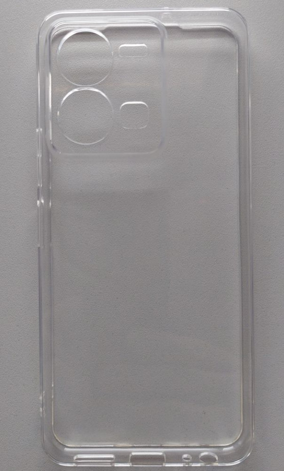 TPU maska CLEAR SOLID za Vivo Y35 2022 (6.58") providna