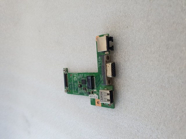 USB, VGA, LAN konektori za  MSI GE70