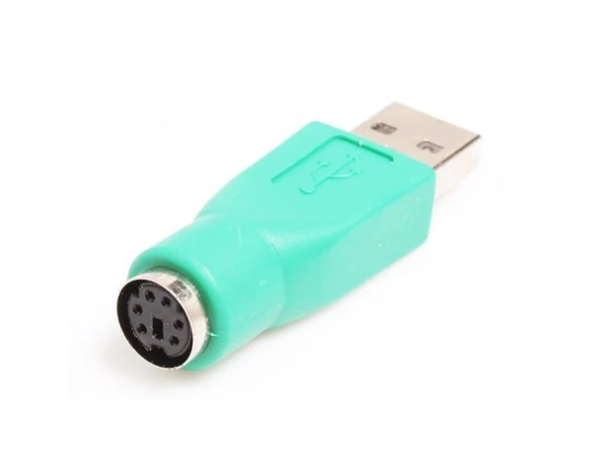 3G (06631) adapter USB (muški) na PS/2 (ženski) zeleni