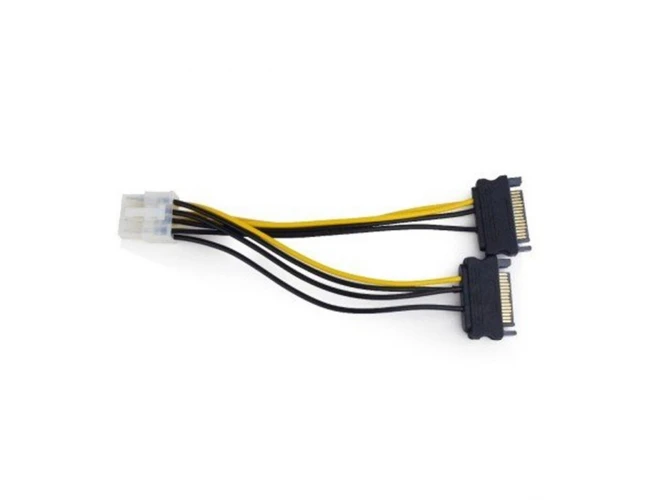 Linkom (1255586) adapter za napajanje 8 pina na 2x SATA