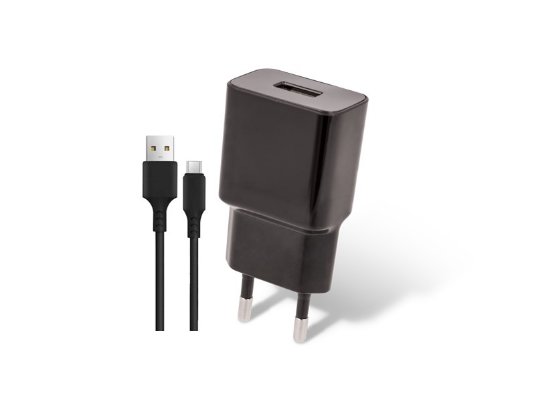 Setty punjač USB 1A + Micro B kabl