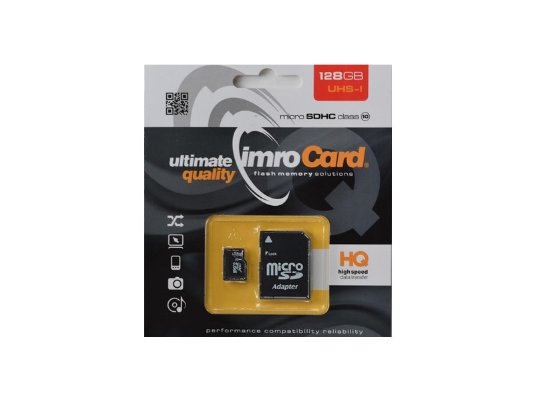 Imro microSD memorijska kartica 128Gb sa adapterom