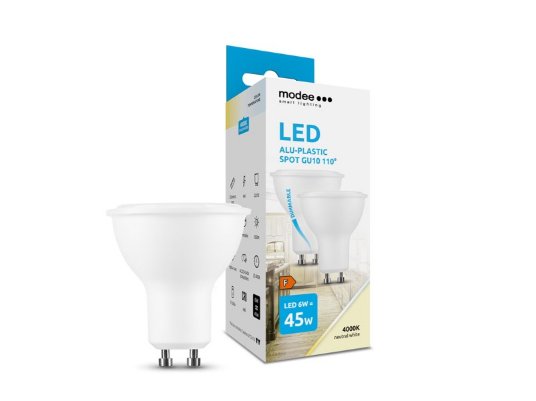 Modee Lighting LED sijalica 6W GU10 110° 4000K (550 lumen) dimabilna 1/2