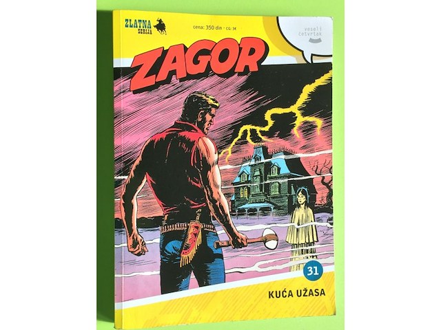 Zlatna Serija 31 Zagor Kuća užasa