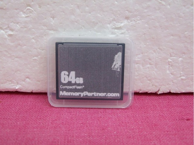 PC Partner 64GB CF velika kartica NOVO! + GARANCIJA!