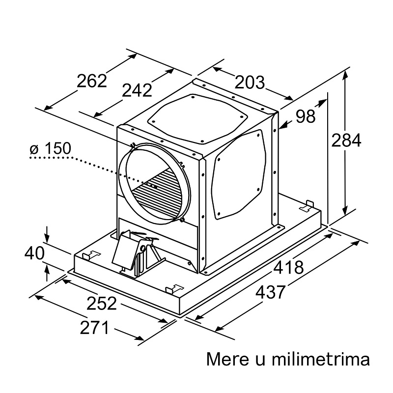 Bosch long life set za recirkulaciju vazduha DIZ0JC2D0