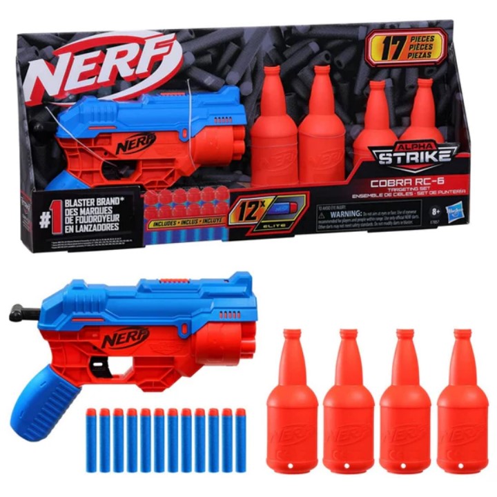 Pištolj NERF Alpha strike Blaster 12 E7857