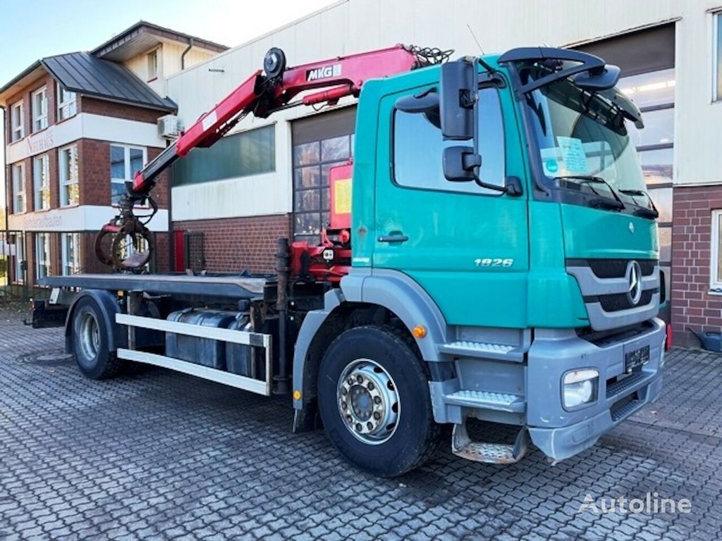 Mercedes-Benz 1826 4x2 Axor Kran MKG kamion platforma