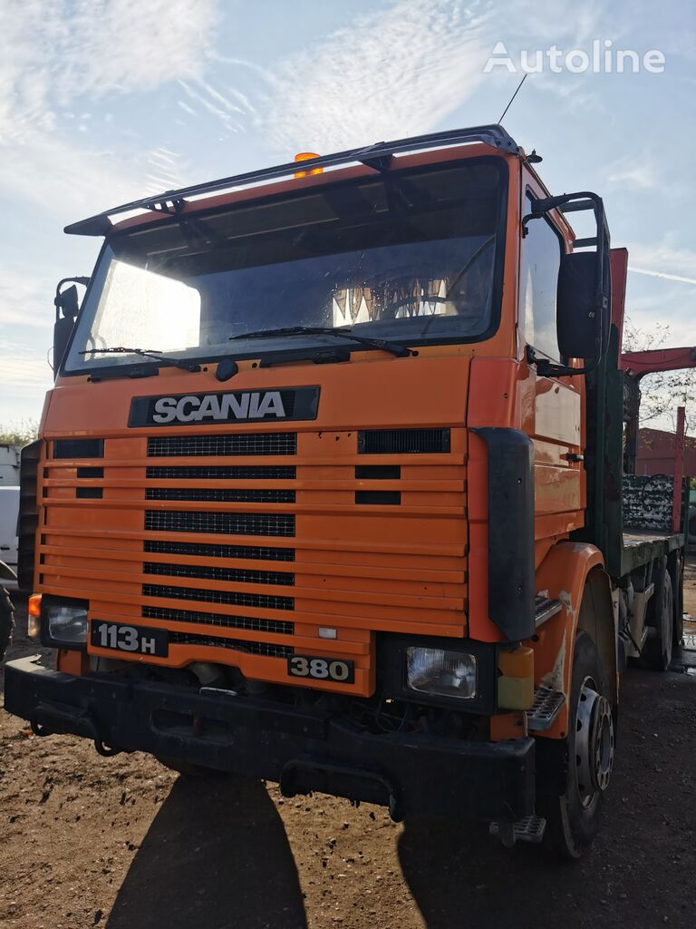 Scania 113H kamion za prevoz drva