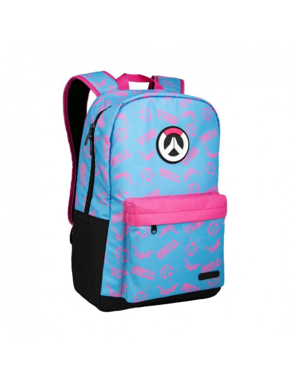 Overwatch D.Va Splash Backpack Blue/Pink