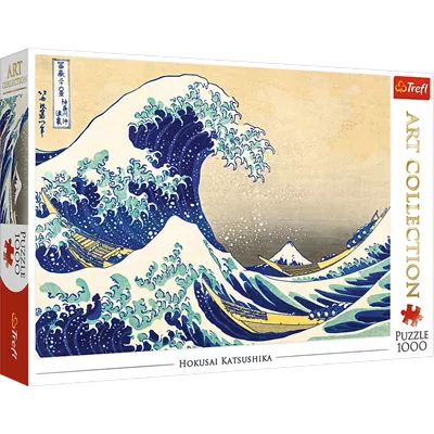 Trefl PUZZLE 1000 ART COLLECTION GREAT WAVE OF KANAGAWA 10521