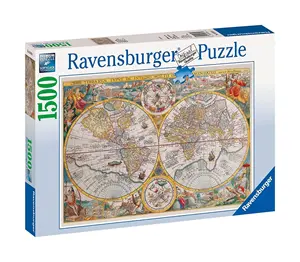 Ravensburger Ravensburger puzzle 1500 delova - Istorijska mapa (16381)