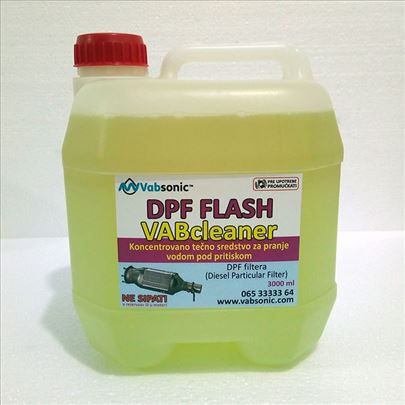 DPF Flash cleaner za pranje vodom pod pritiskom