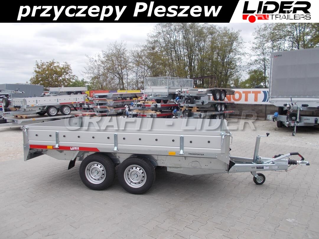 Nova Temared TM-086 przyczepa Transporter 3217/2C, 325x171x30cm, ciężarowa, t prikolica sa ravnom platformom