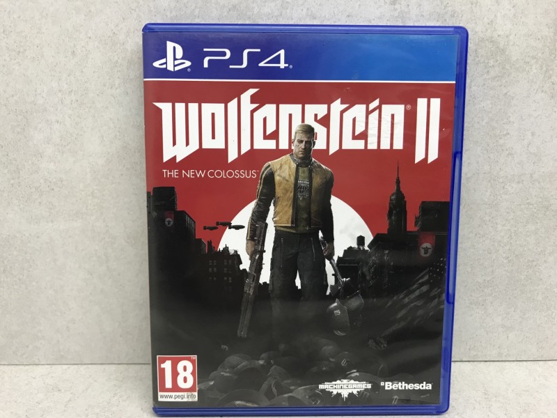 Wolfenstein 2 ( II ) the New Colossus - PS4 igra ( BR