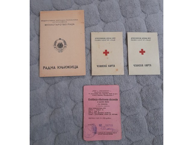 Stari dokumenti, 1949, FNRJ