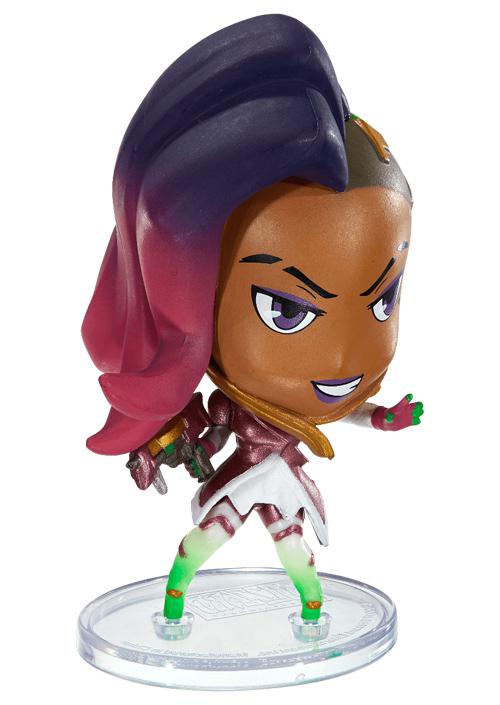 Activision Blizzard Figure Cute But Deadly - Holiday Peppermint Sombra