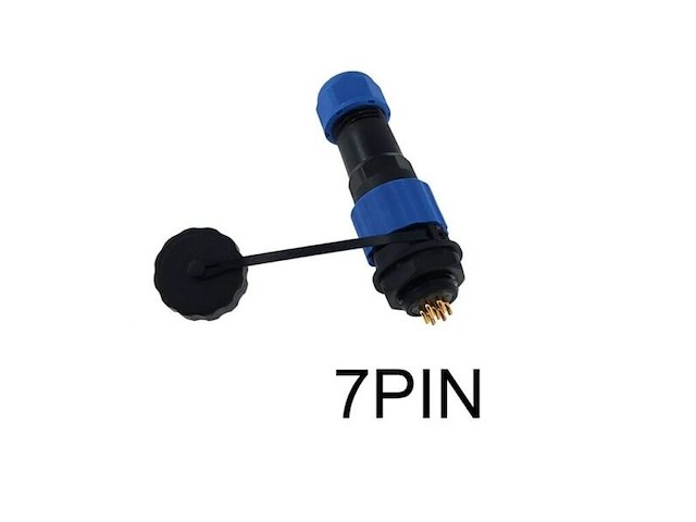Set vodootpornih konektora SP16 7 pina