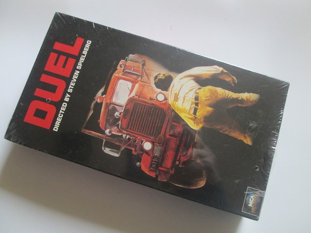 Duel - Steven Spielberg - VHS - Neotvarano - retko