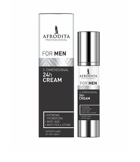 FOR MEN 3-dimenzionalna 24h krema