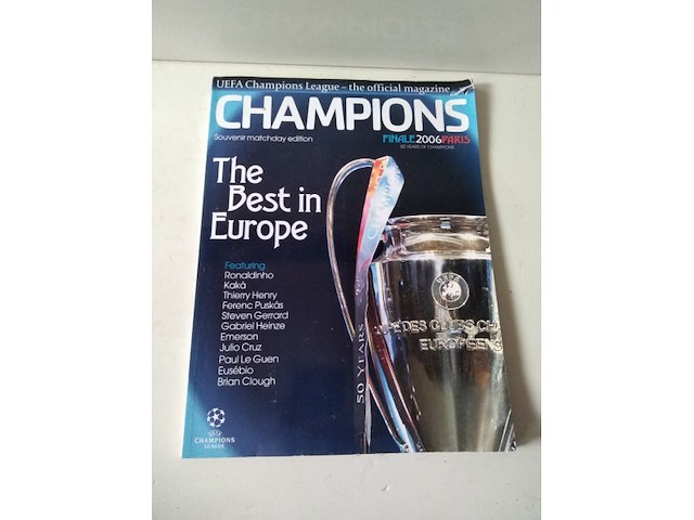 Champions UEFA champions league magazin finale 2006.