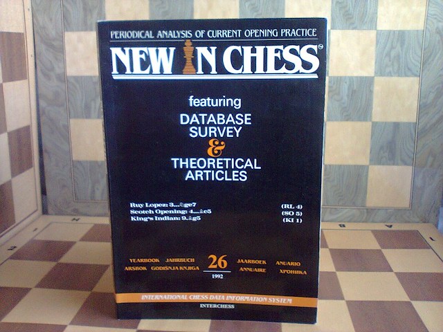 New in Chess 26/1992 (Otvaranja sa partijama) sah