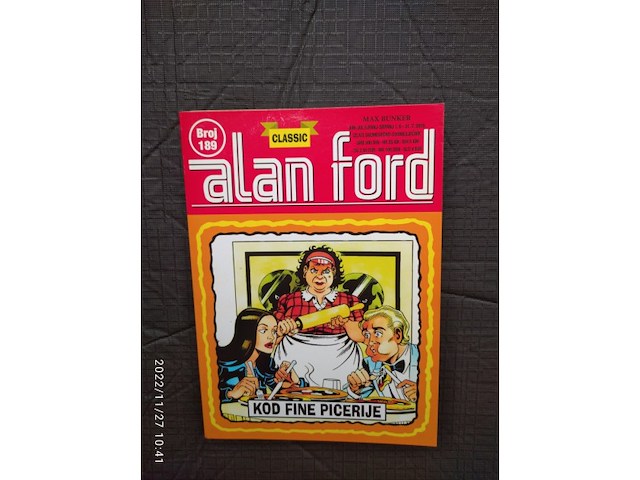 Alan Ford-Kod fine picerije
