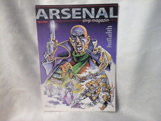 Arsenal strip magazin april 1997