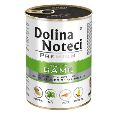 Dolina Noteci Premium Dog Adult Divljač 400g