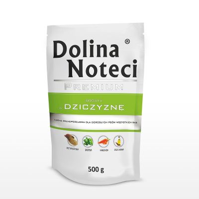 Dolina Noteci Premium Dog Adult Divljač 500g