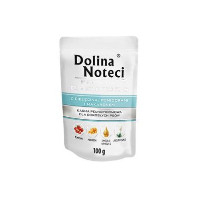 Dolina Noteci Premium Dog Adult Male Rase Teletina, Paradajz i Pasta 100g