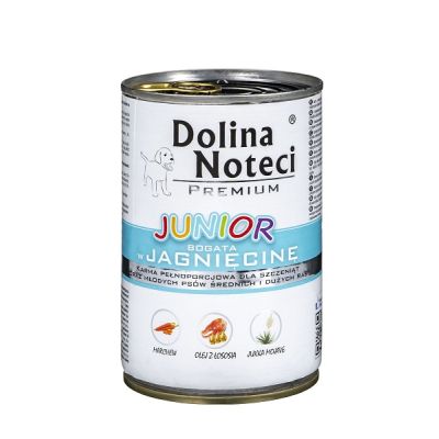 Dolina Noteci Premium Dog Junior Srednje i Velike Rase Jagnjetina 400g