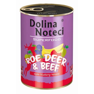 Dolina Noteci Superfood Dog Adult Srnetina i Govedina 400g