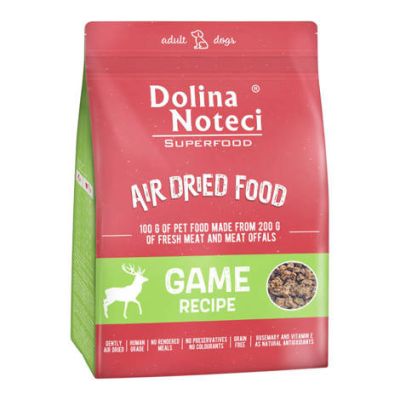 Dolina Noteci Superfood Dog Adult Sušena Divljač 1kg