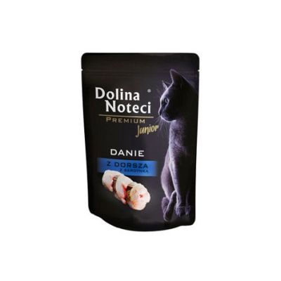 Dolina Noteci Premium Cat Junior Bakalar i Sardina 85g