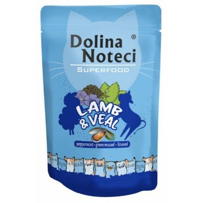 Dolina Noteci Superfood Cat Adult Jagnjetina i Teletina 85g