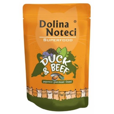 Dolina Noteci Superfood Cat Adult Pačetina i Govedina 85g