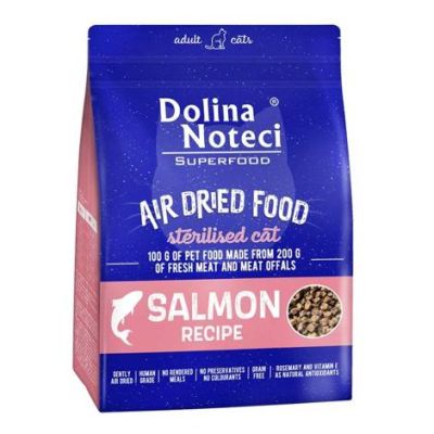 Dolina Noteci Superfood Sterilised Cat Sušeni Losos 1kg