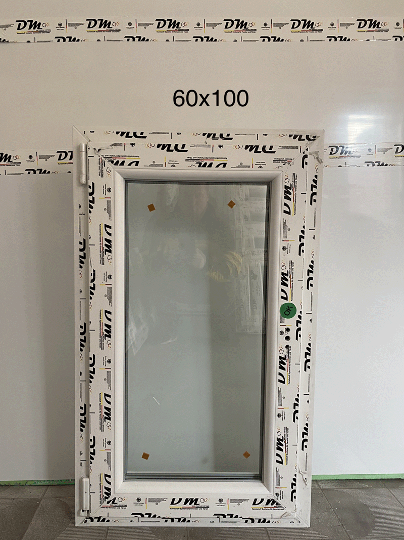Jednokrilni pvc prozor 60×100