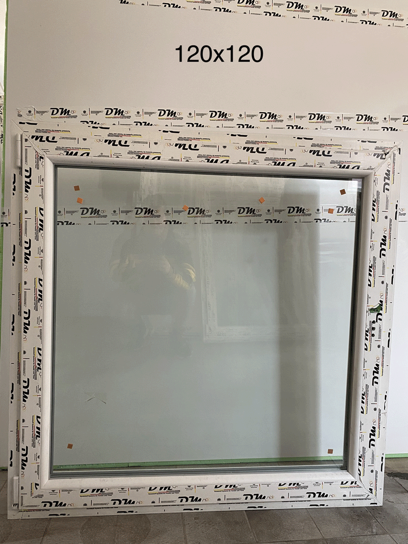Jednokrilni pvc prozor 120×120