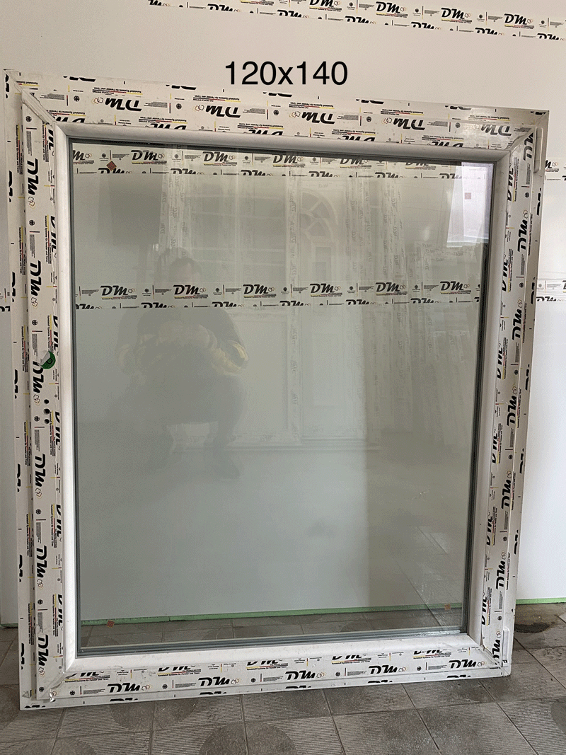 Jednokrilni pvc prozor 120×140
