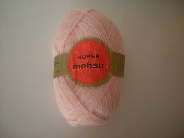 Super Mohair vunica roze