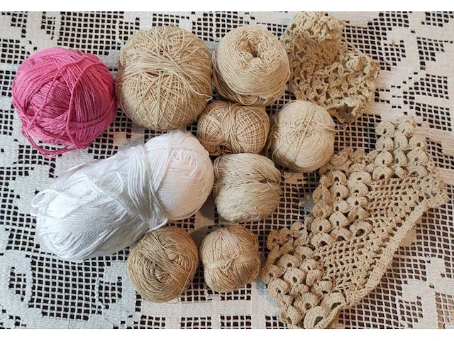 NOVO - Konci, svila, vunica za rucni rad - povoljno
