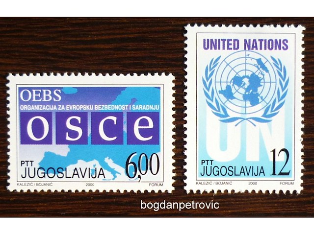 2000.Jugoslavija-Organizacija za evropsku bezbednost