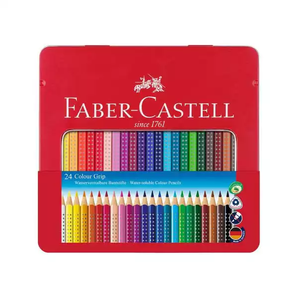 Faber Castell Drvene bojice Faber Castell GRIP metal 1/24 112423 ( 9802 )