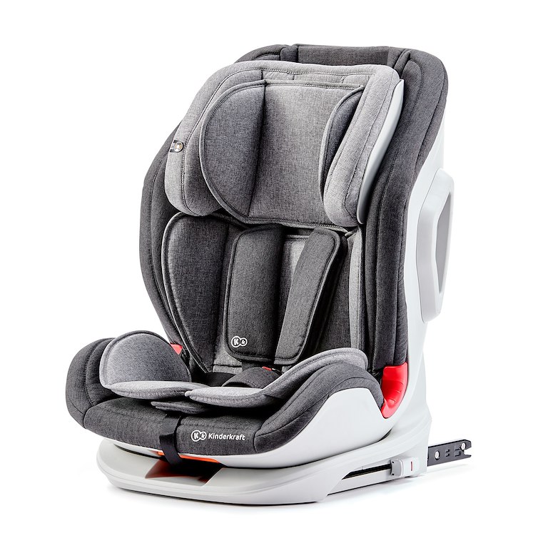 Kinderkraft auto sedište ONETO3 grey 9-36kg isofix