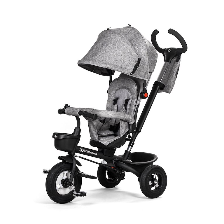 Tricikl guralica Kinderkraft AVEO grey