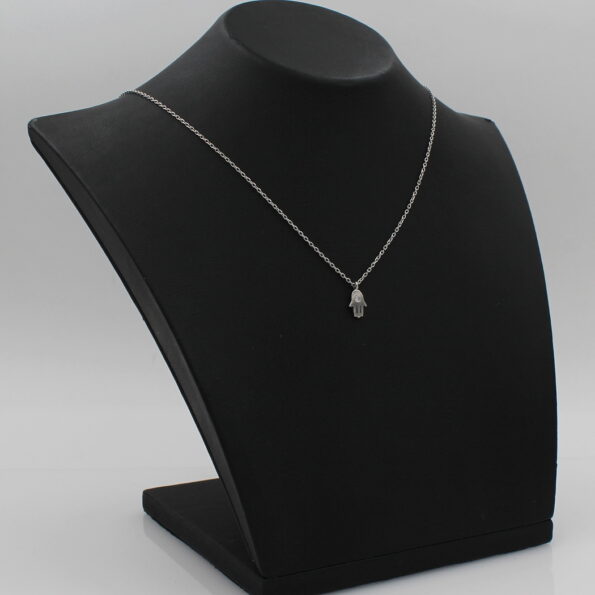 Srebrna ogrlica „HAMSA“ 1007