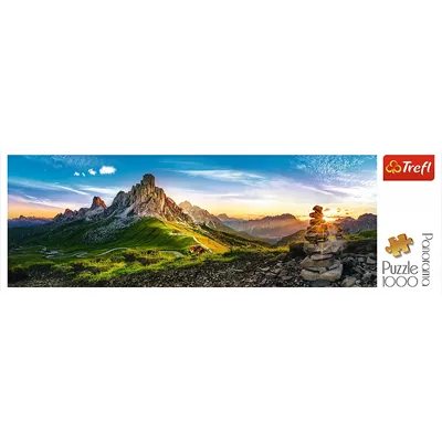 Trefl PUZZLE1000 PANORAMA Passo di Giau, Dolomites 29038